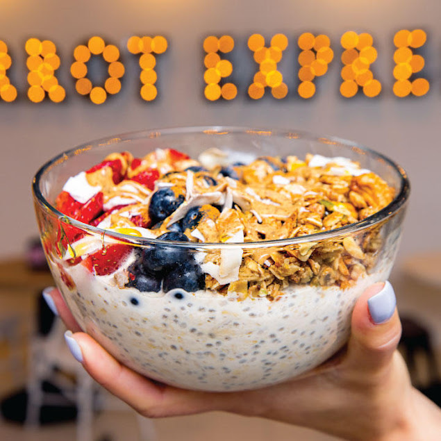 Carrot Express Restaurant Menu – Healthy Bowls, Wraps, Smoothies & More