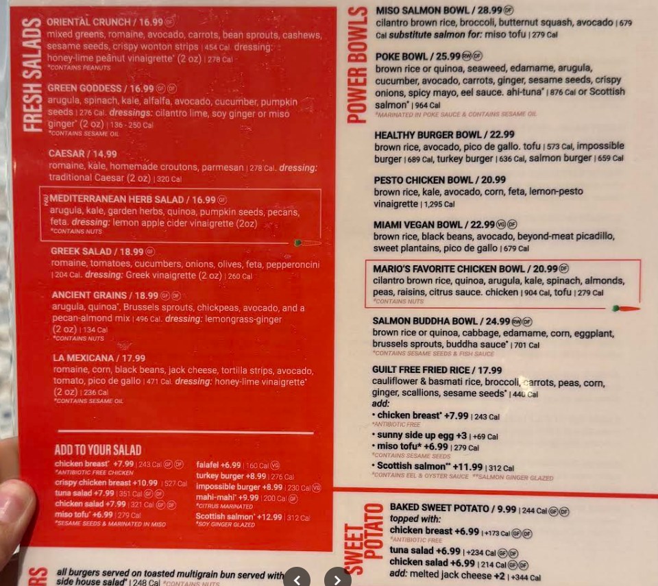 Carrot Express Restaurant Menu – Healthy Bowls, Wraps, Smoothies & More